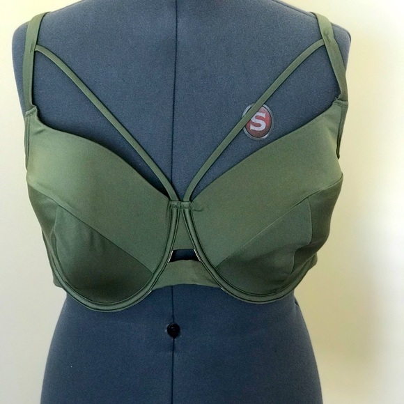 Lane Bryant | Swim | Nwt Lane Bryant Swim By Cacique Army Green Swim ...
